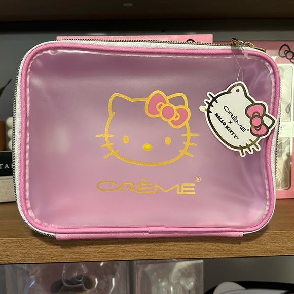 Hello Kitty | Bags | Hello Kitty X The Creme Shop Beauty Travel Case ...